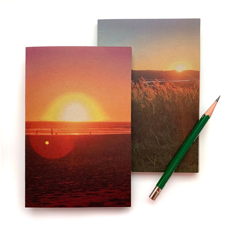 Sunset Coast Journals Beach Vibes Pnw Life Gift Small - Etsy