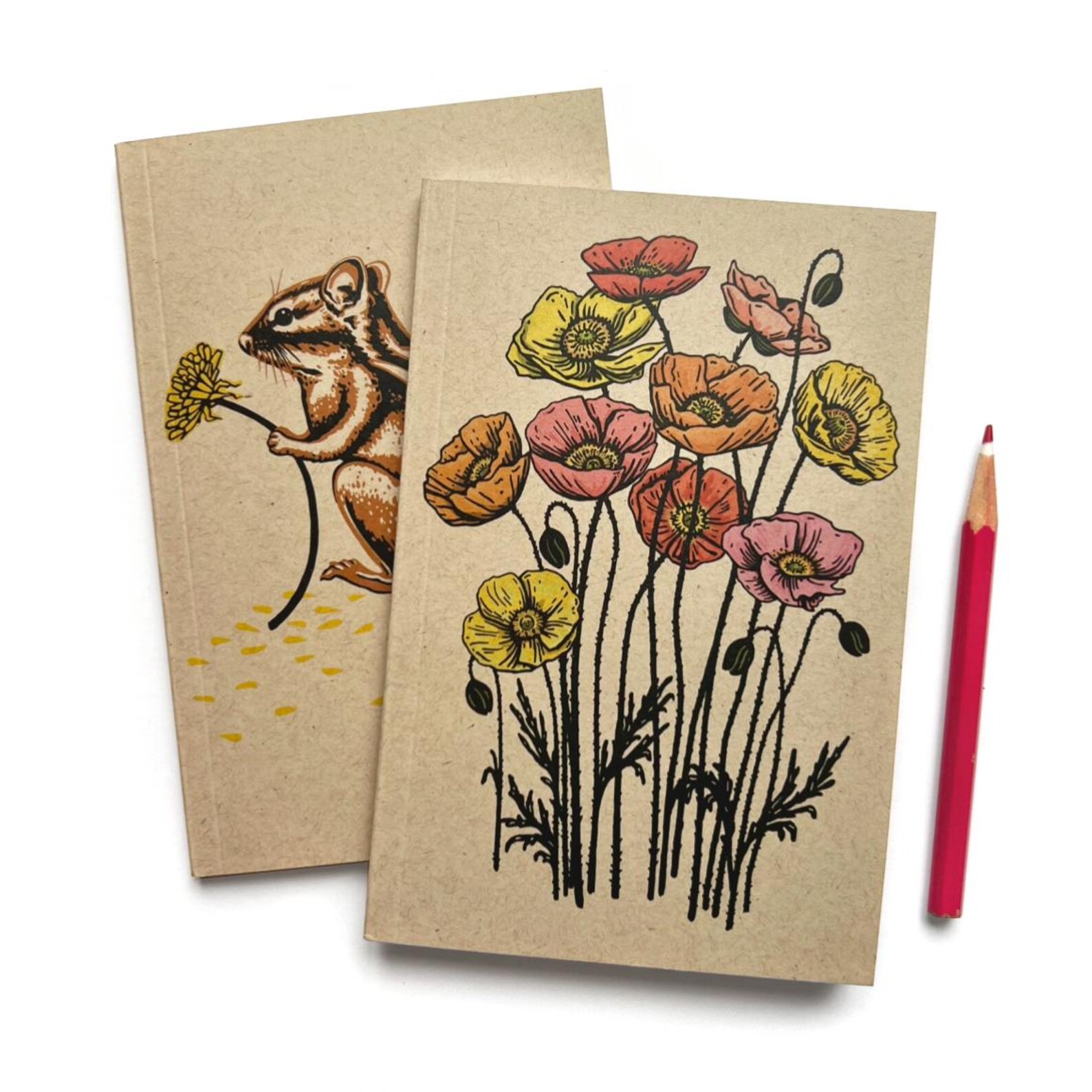 Icelandic Poppies Small Journal, Wildflower Nature Design Pocket ...
