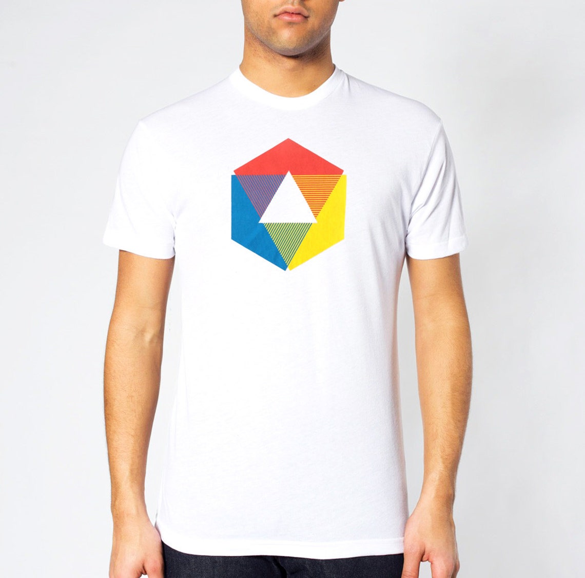 Organic Rainbow Color Wheel T-shirt: Artist Gift - Etsy