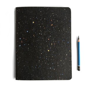 Space Journal Small Notebook Space Sketchbook Galaxy Space | Etsy