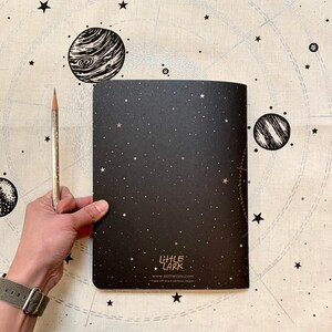 Space Notebook, Space Journal, Celestial Gift, Solar System Gift ...