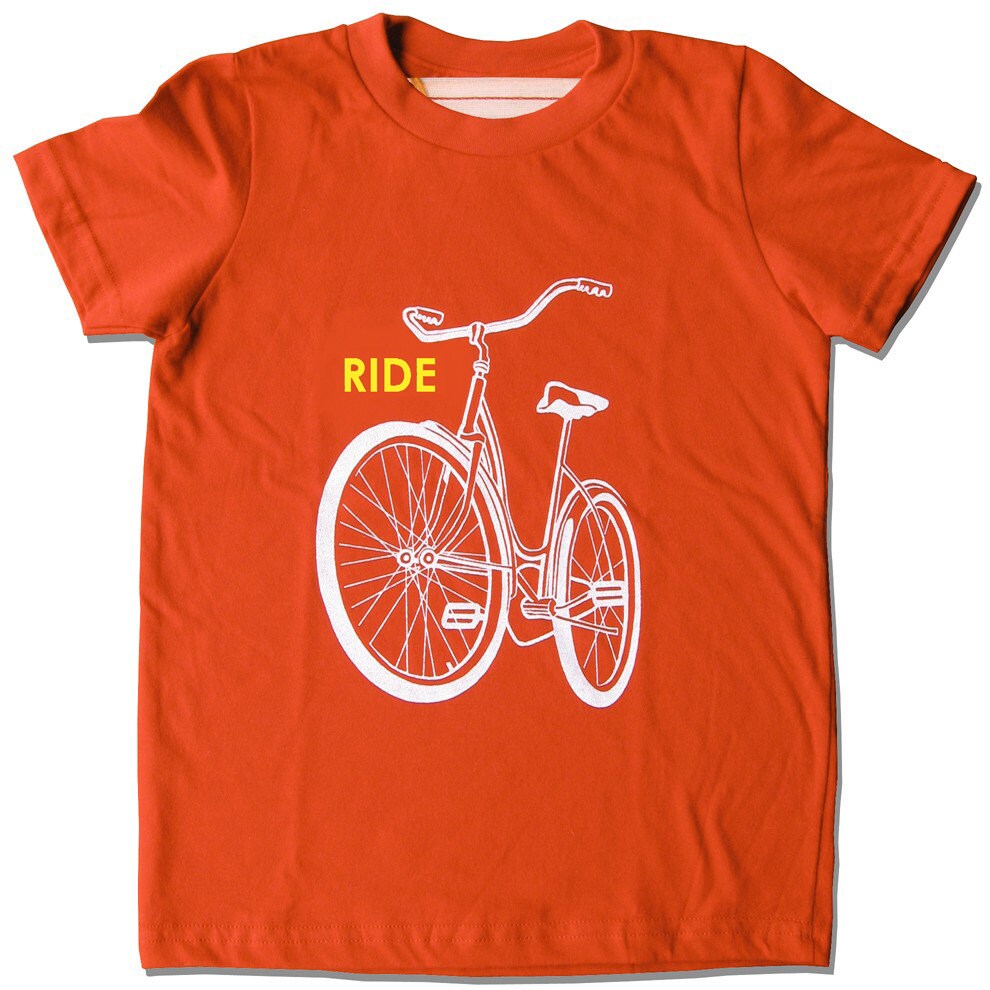 Kids Bike Shirt Children's BIKE T-shirt Ride a Bike Tee - Etsy UK