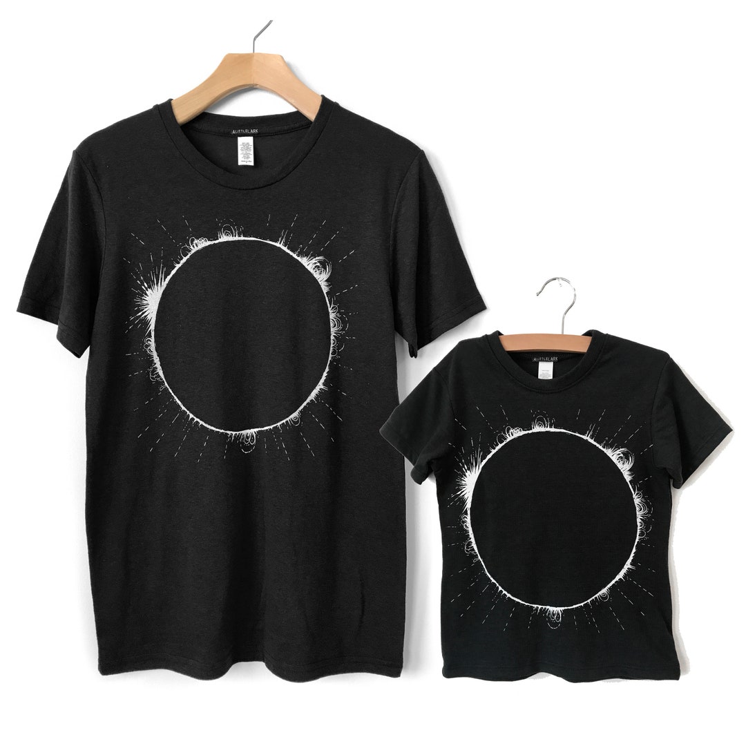 Matching Solar Eclipse Shirts: Father & Child Science Gift Set - Etsy