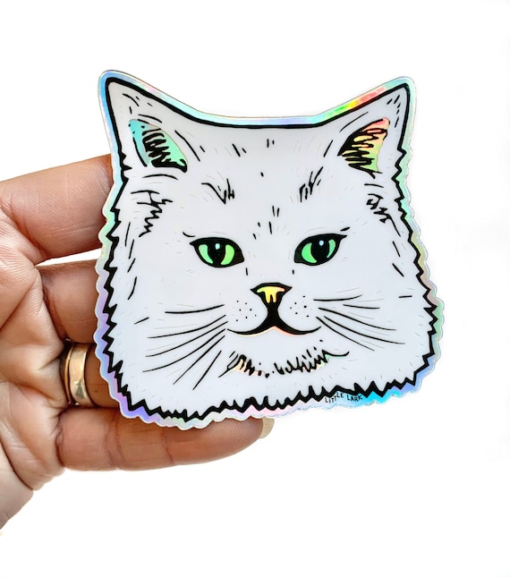 Cat Face Sticker