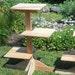 3 Level Outdoor Cedar Cat Tree (2, 4 and 5 Level Models Also Available ...