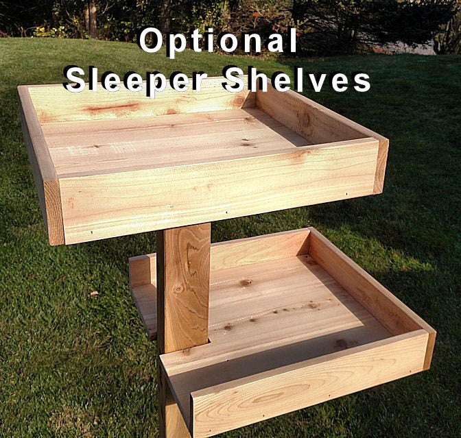 5 Perch Outdoor Cedar Cat Tree Tower Has 5 Levels. Our Tallest Tree for ...