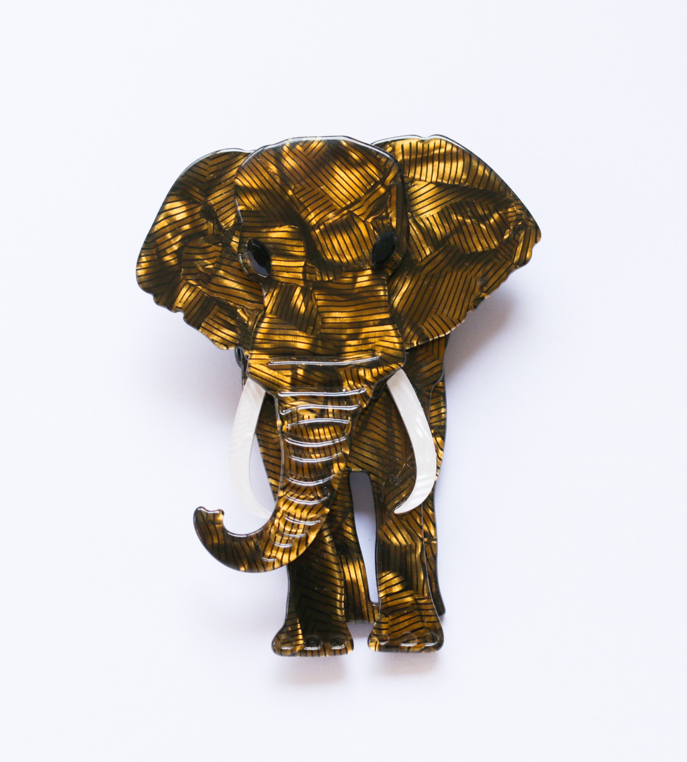 Elephant Pin, Large Elephant Brooch, Elephant Brooch Pin, Retro ...