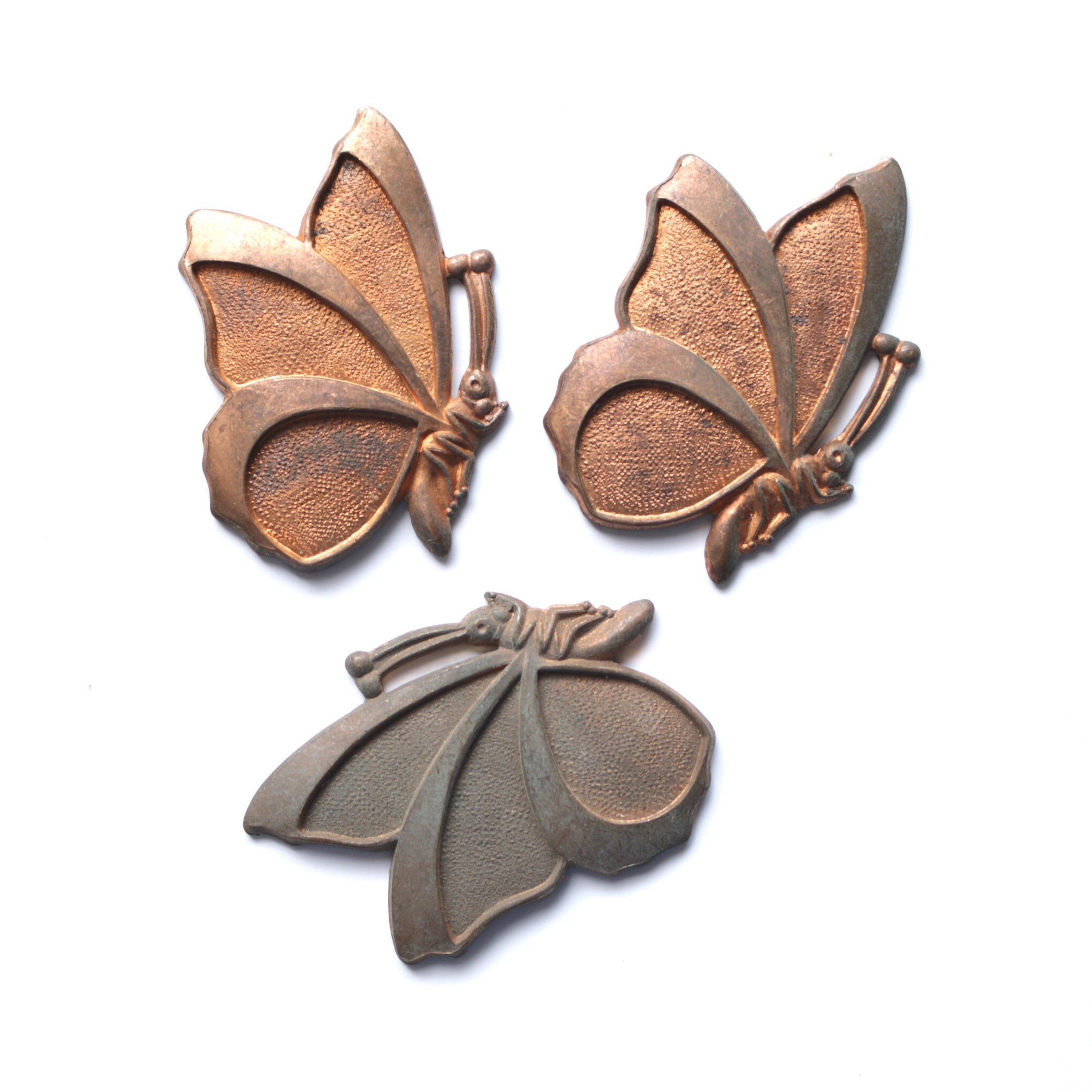 Huge Butterfly Metal, Large Butterfly Stamping, Raw Brass Stamping ...