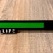 Glowing Life Bar Pin - Nerdy Pins - Cyberpunk Gifts - Video Game ...