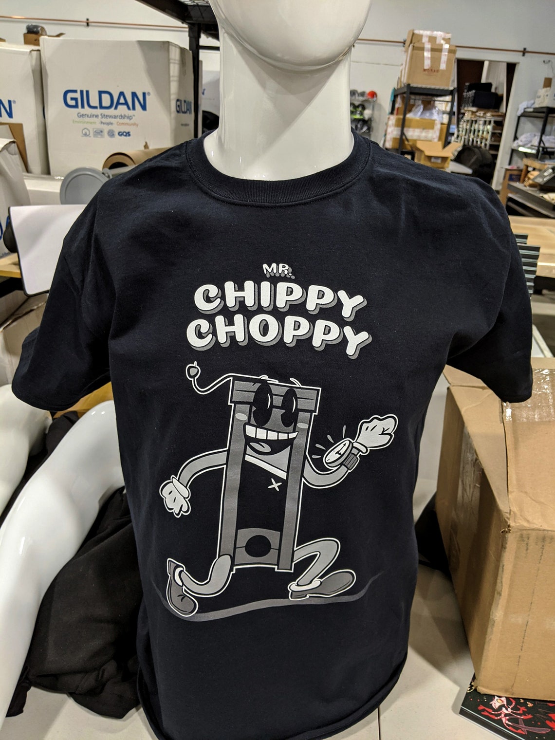 Mr. Chippy Choppy T-shirts Cyberpunk Apparel Wallstreetbets | Etsy