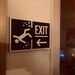 Yeet Exit Signs Nerdy Gifts Funny Home Decor Warning Signs ...