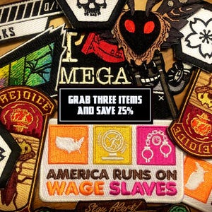 Mr Chippy Choppy - Iron-on Guillotine Patch - Etsy