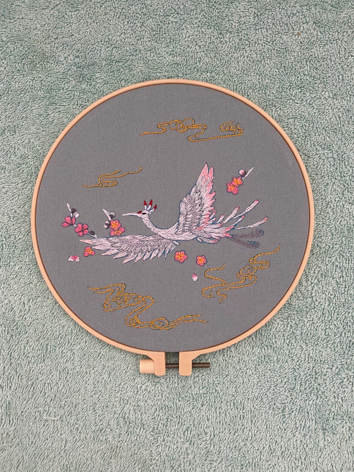 Chinese Style Hand Embroidery, Phoenix, 中国刺绣 凤凰 - Etsy