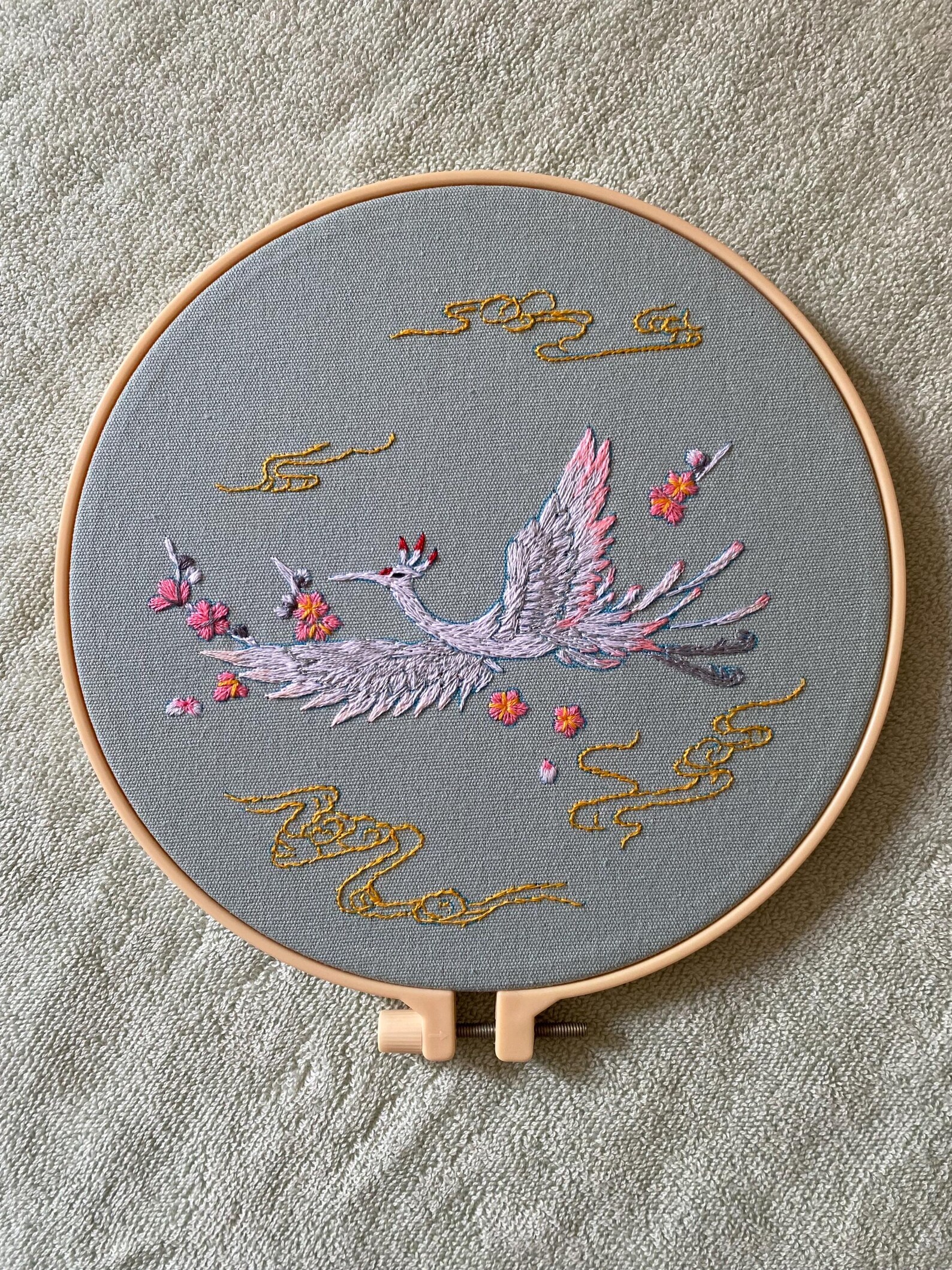 Chinese Style Hand Embroidery, Phoenix, 中国刺绣 凤凰 - Etsy