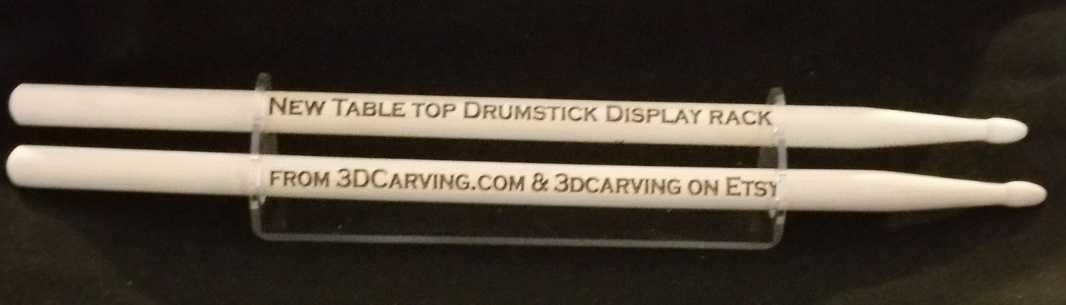Drumstick Display Rack and Drumstick Holder for a Single Pair - Etsy