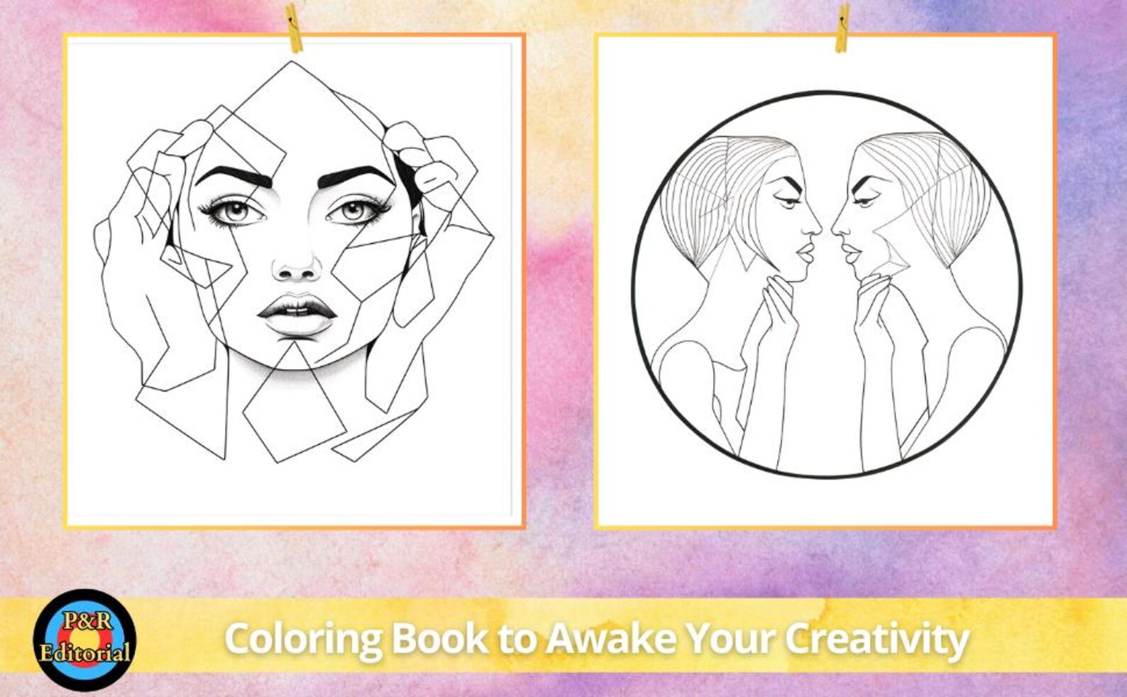 Modern Art: Creative Coloring Book for Relax and Awake the Imagination ...