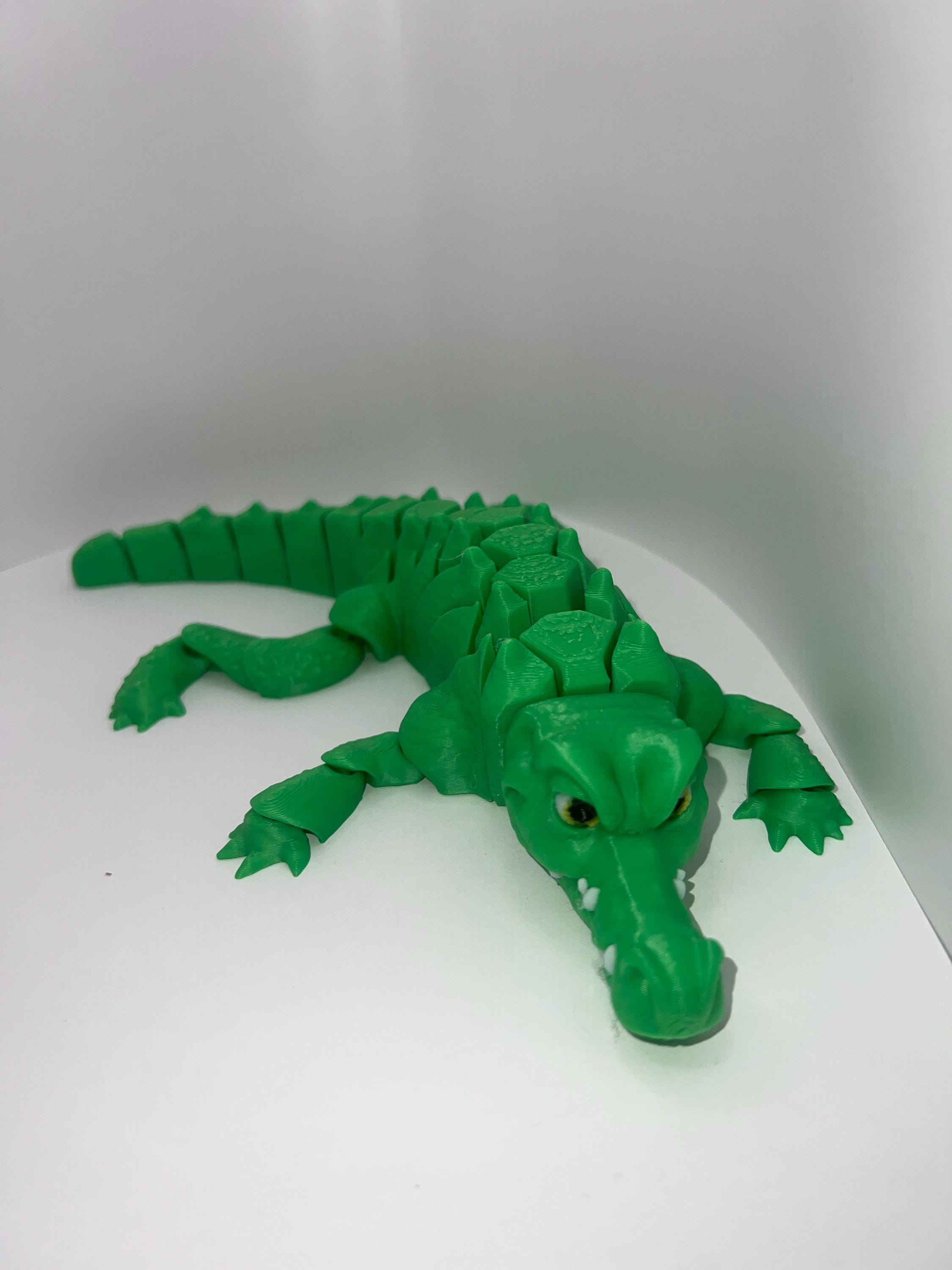 3D Printed Crocodile - Etsy