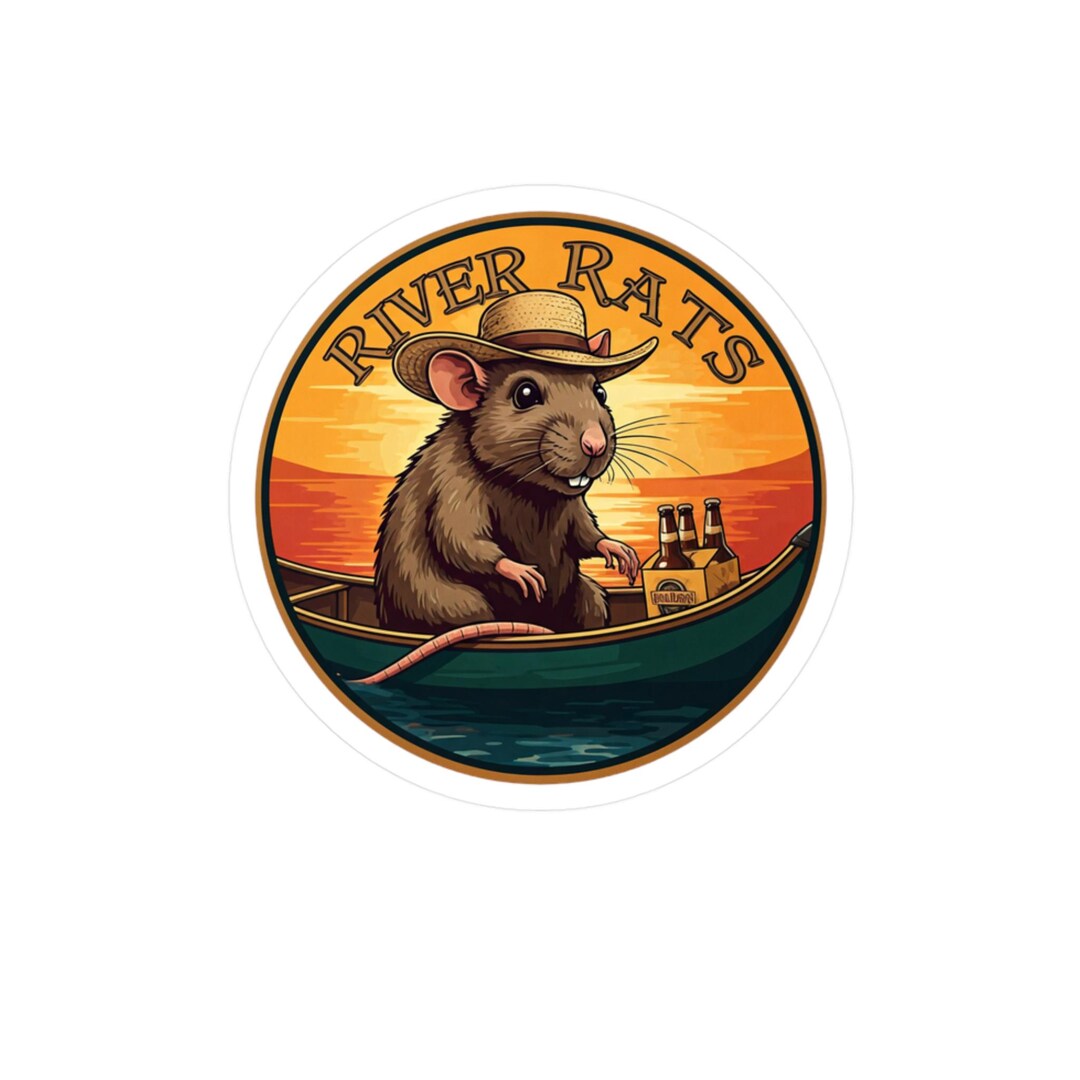 River Rats: Vinyl Sticker - Etsy