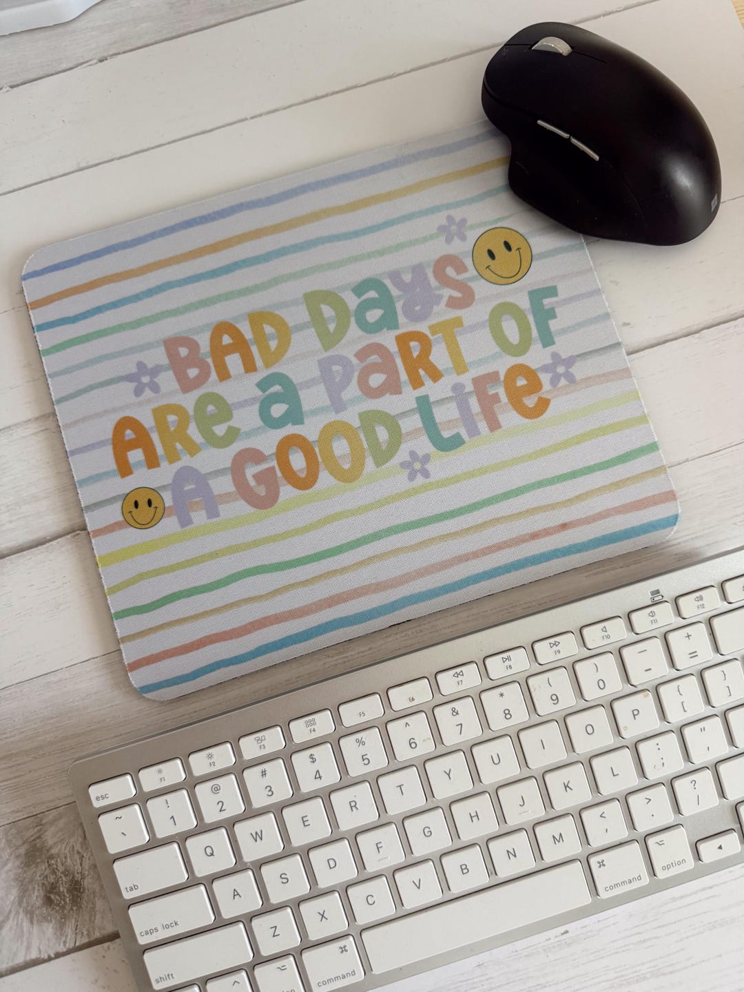 Inspirational Mouse Pad: Pastel Rainbow Desk Decor (9.45 X 7.87 In) - Etsy
