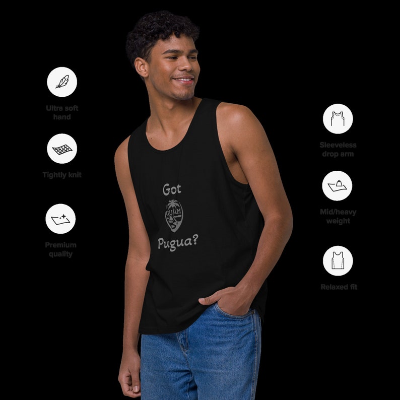 Got Pugua? - Guam - Chamorro - Men’s Premium Tank Top - Etsy
