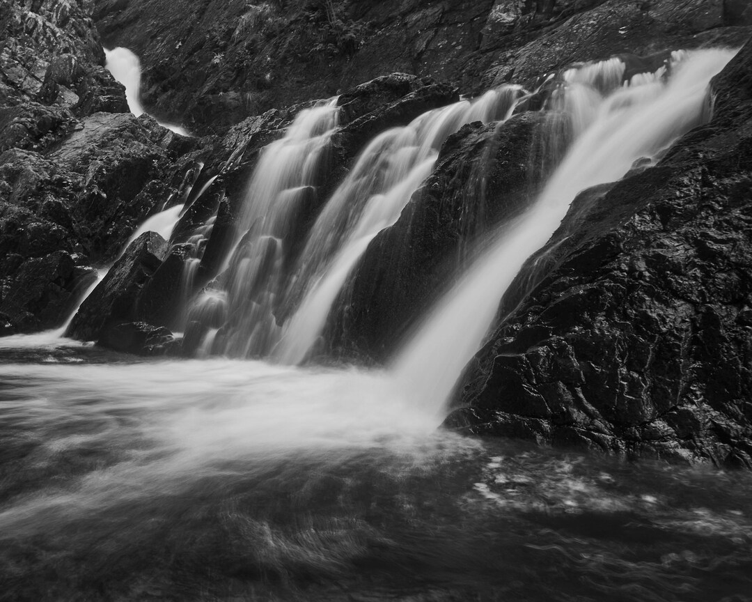 Waterfall Print – Wisconsin Landscape Art - Digital Download - Etsy