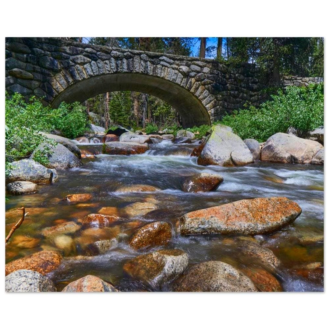 Sequoia National Park Bridge Print Nature Landscape Wall Art - Etsy