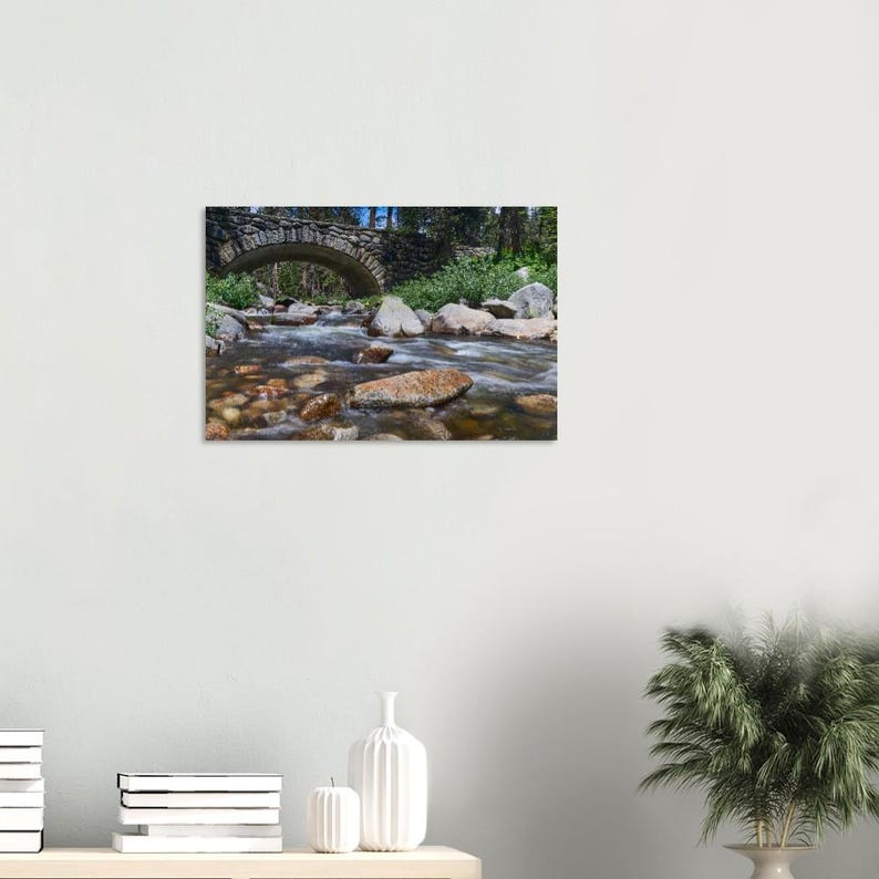 Sequoia National Park Bridge Print Nature Landscape Wall Art - Etsy