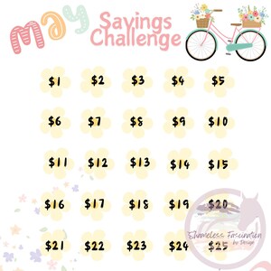 May Savings Challenge Monthly Savings Challenge Instant Download 12 ...