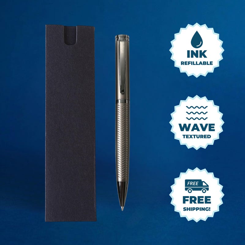 Fine Tip Blue Ink Pens - Etsy