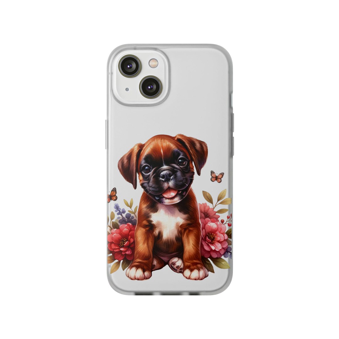 Boxer Puppy Flexi Cases - Etsy