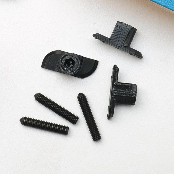 Black Rack Acoustic Panel Hooks, 3D Printed Decorative Hangers for ...