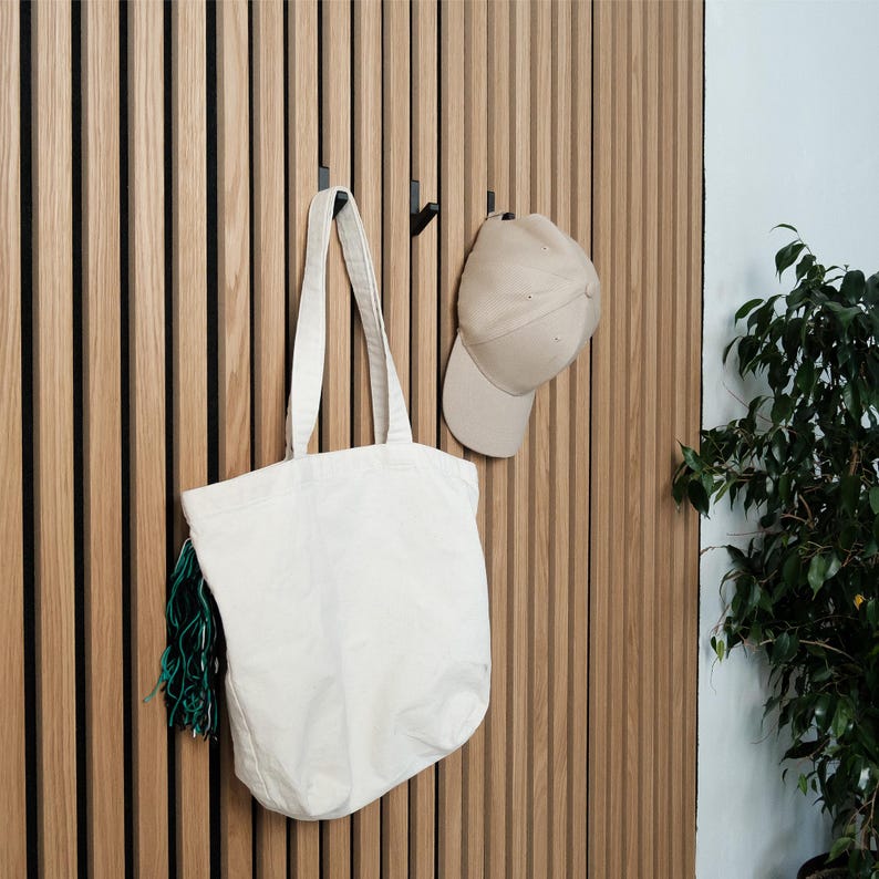 Black Rack Acoustic Panel Hooks, 3D Printed Decorative Hangers for ...