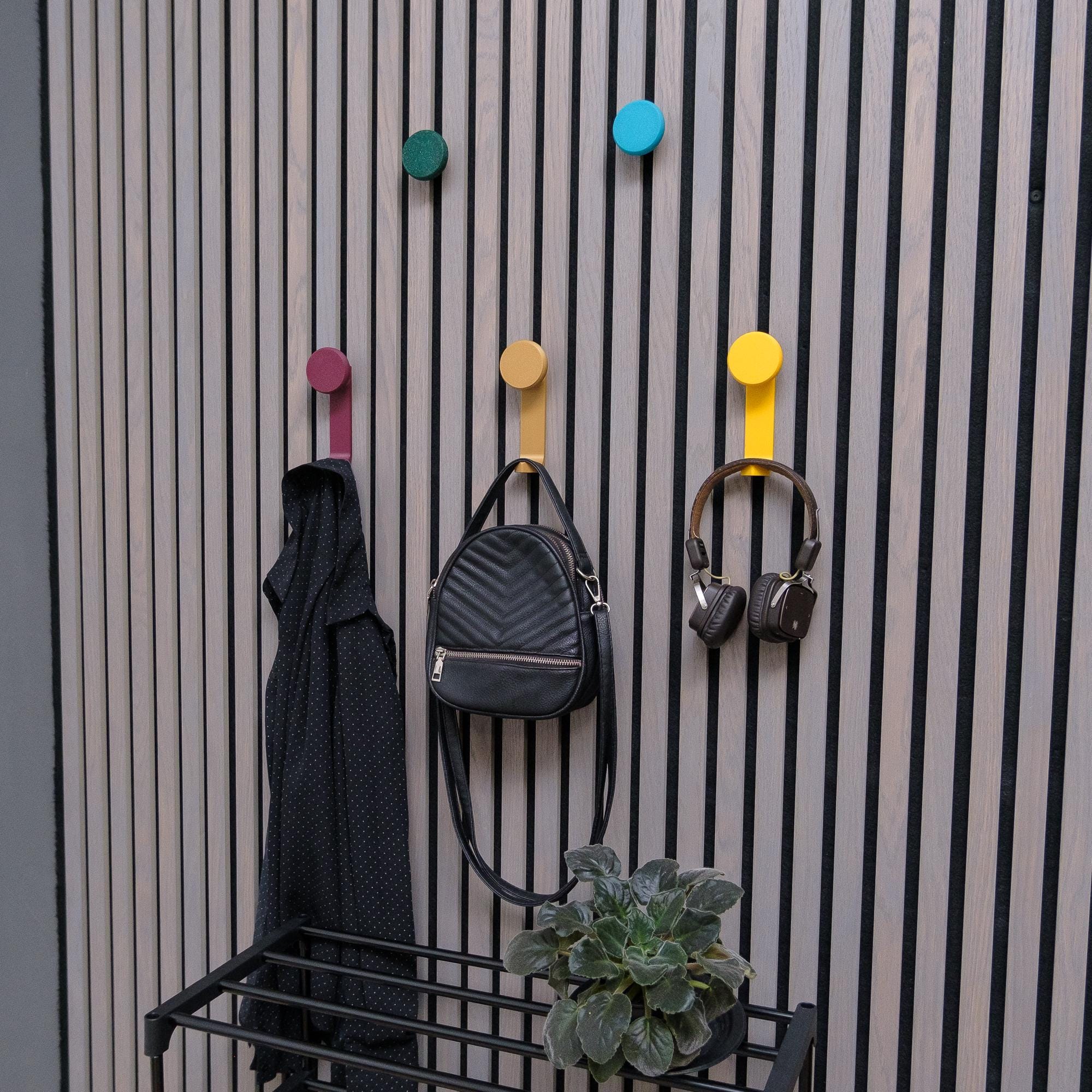 Colorful 3D Printed Acoustic Panel Hooks, Acoustic Slat Wall Hooks ...