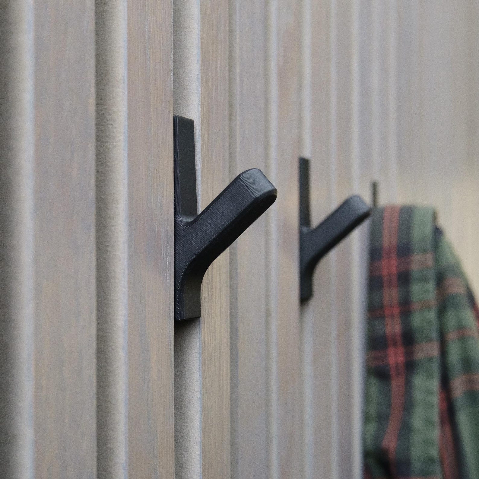 Acoustic Panel Hooks, 3D Printed Decorative Hook Wall Panels, Acoustic ...