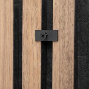 Adjustable Picture Hook for Acoustic Panels, Non-damaging Slat Wall ...