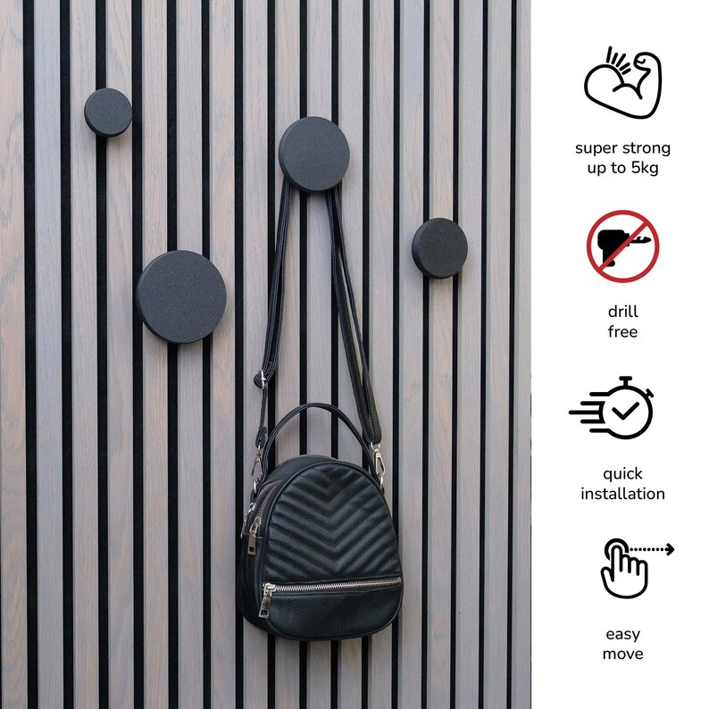 3D Printed Acoustic Panel Hooks for Modern Homes, Decorative Wall Panel ...