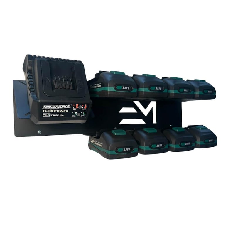 Masterforce 20v Battery Organizer Charging Station / Rack / Hanger ...