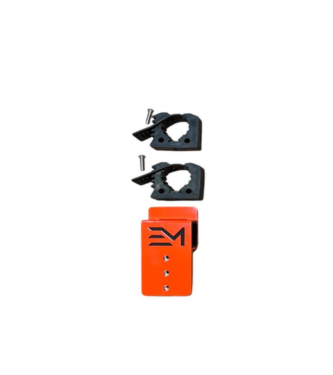 ROPS Secure-fast Tool Holder: Tractor Mower Attachment - Orange, Green ...