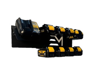 Dewalt 20v 6-slot Drill Organizer / Organizer / Rack / Hanger / Steel ...