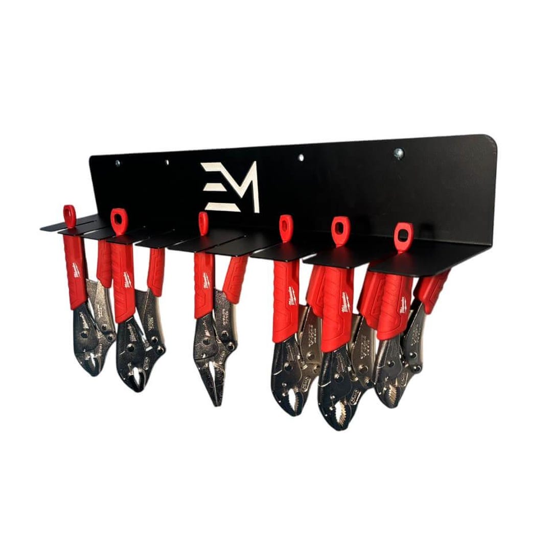 Milwaukee Torque Lock Pliers Organizer: Steel Rack, Vise Grip Hanger - Etsy
