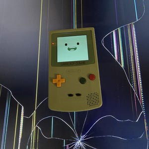 BMO Gameboycolor, Adventure Time Inspired BMO Gameboy - Etsy