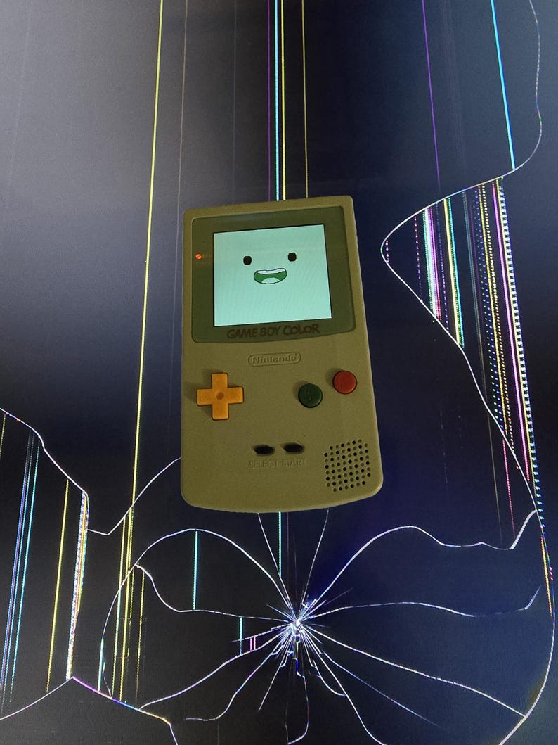 BMO Gameboycolor, Adventure Time Inspired BMO Gameboy - Etsy
