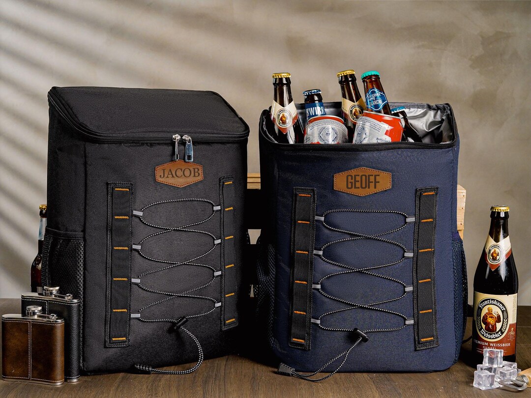 Personalized Groomsmen Gift Beer Cooler, Custom Golf Beer Cooler, Lunch ...