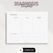Comprehensive Nursing Diagnosis Note-taking Template (PDF Download) - Etsy