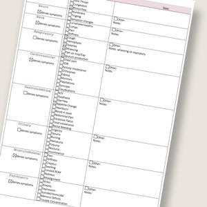 Essential SOAP Note Template for Health Professionals (MS Word Template ...