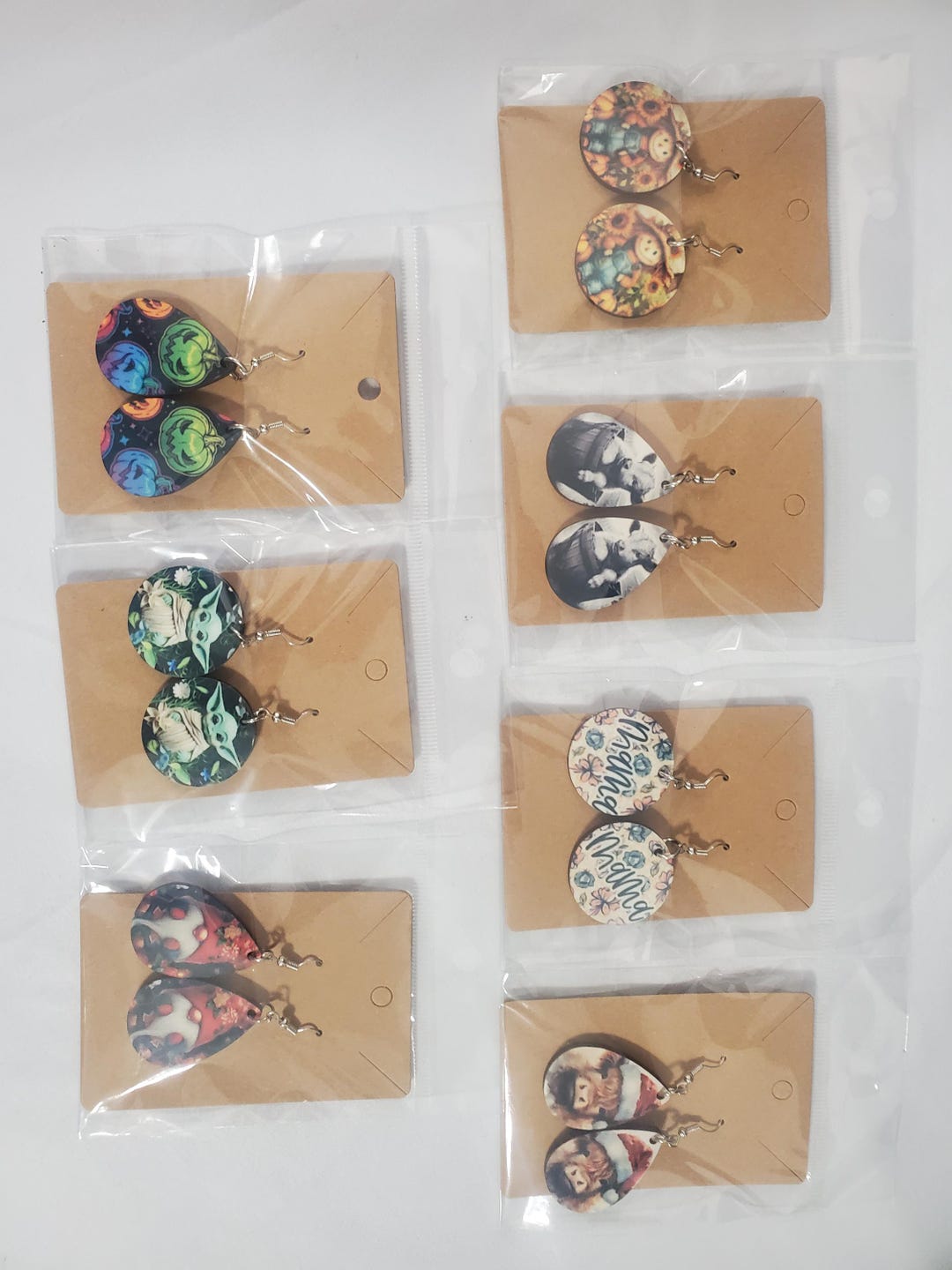 Sublimated Ear Rings - Etsy