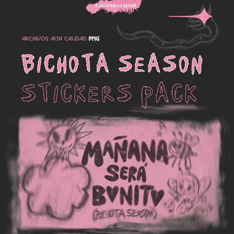 Bichota Season, Karol G, Mañana Sera Bonito PNG, Sticker, Karol G Pink ...