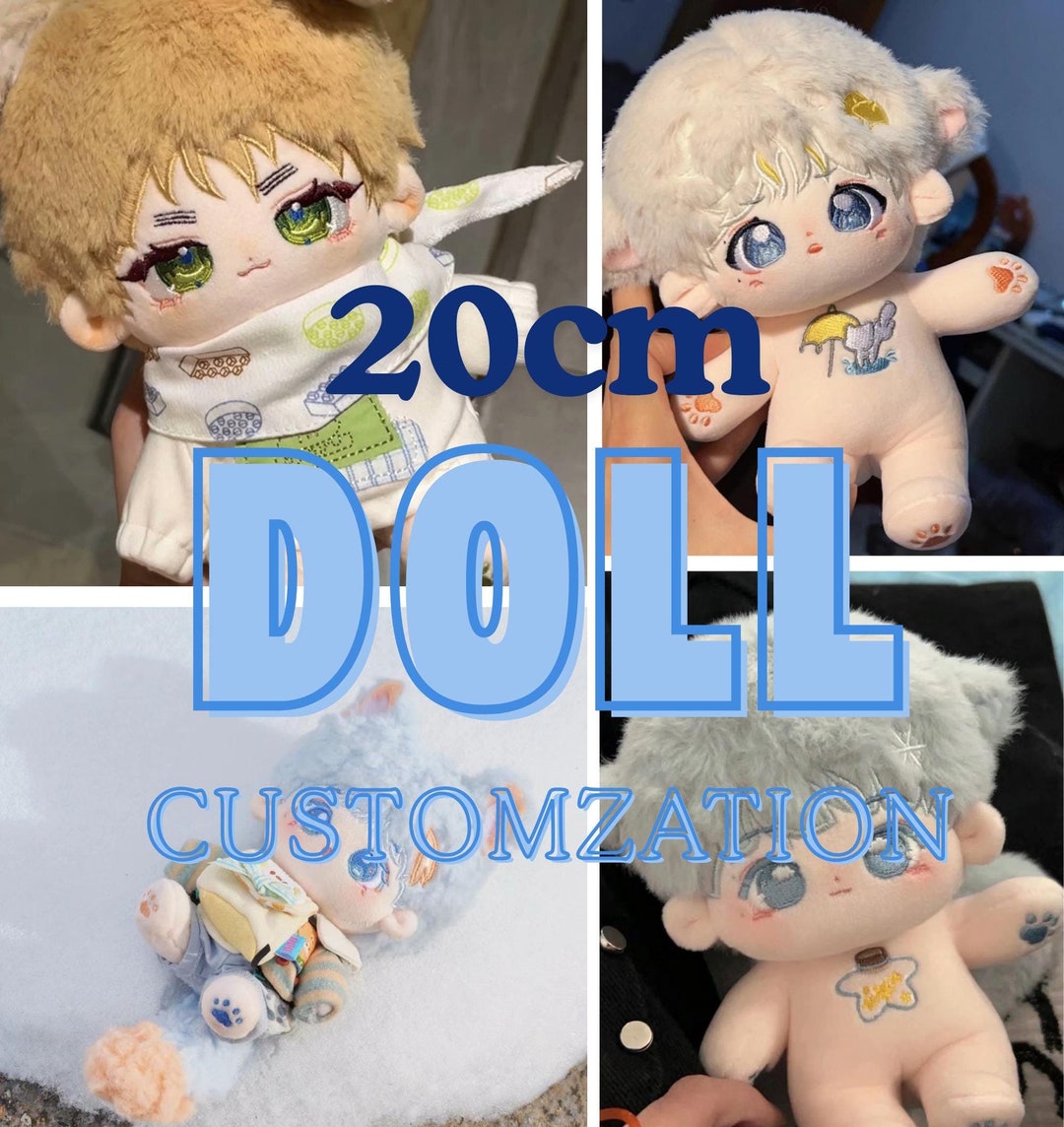 Customized Plush Dolls,oc Dolls,handmade Plush Commissions,picture ...
