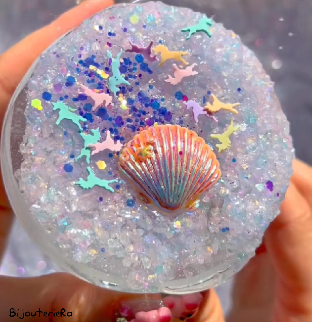 Ocean Slime,cartoon Slime,shell Slime,fluffy Slime,birthday Gift,gift ...