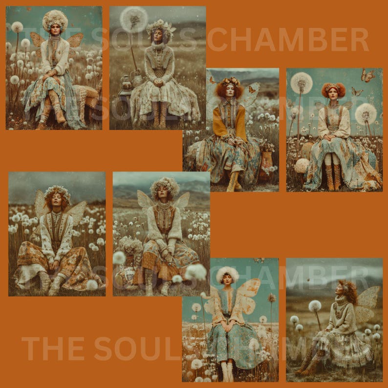 WHISPERS in the WIND Junk Journal Collage Pages Digital Download Autumn ...